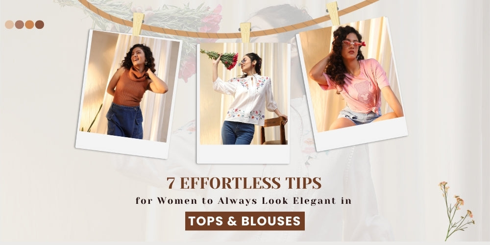 Tops & Blouses: 7 Effortless Tips for Women to Look Elegant Always