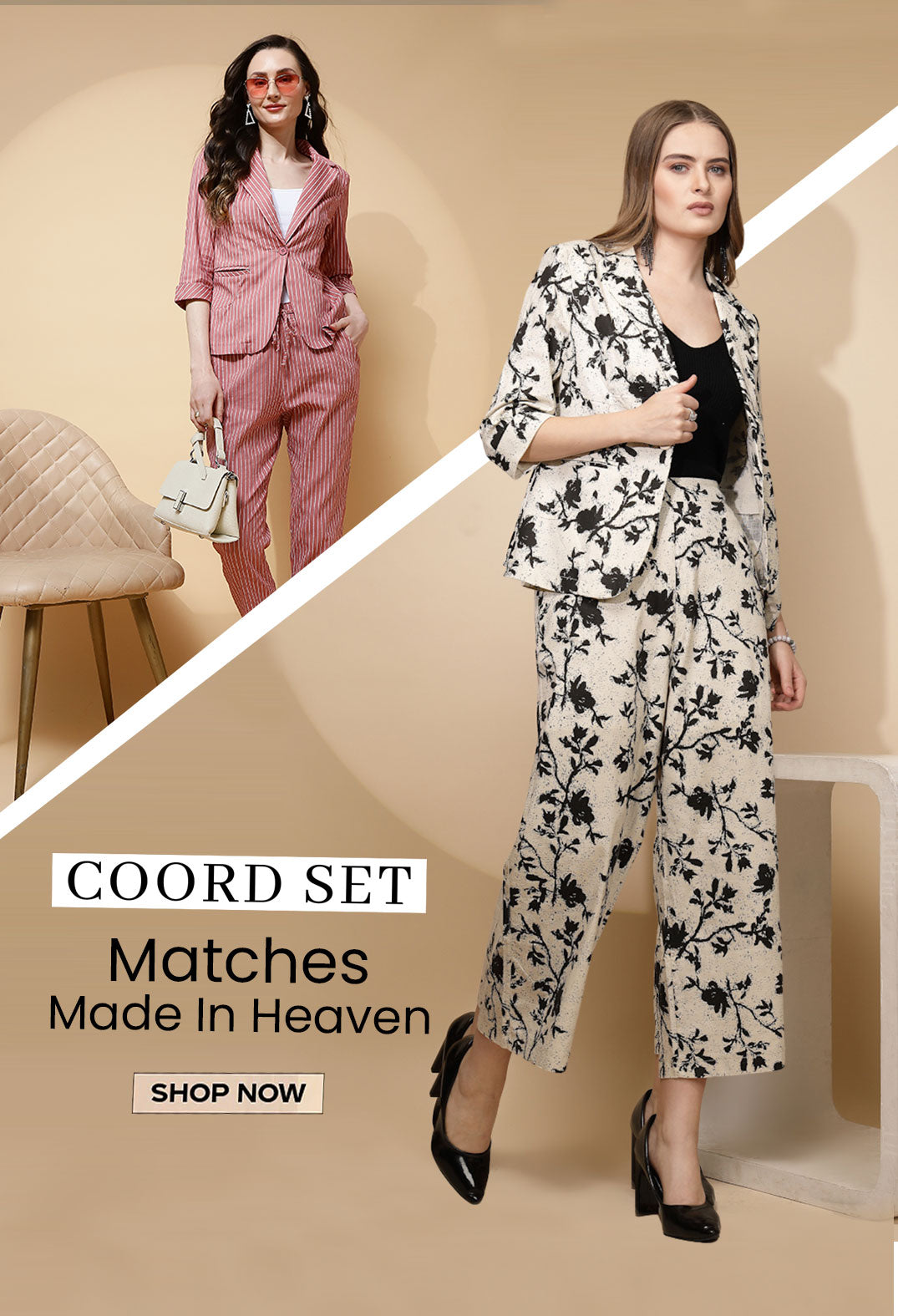 Buy Trendy Co-ord Sets for Women Online - Global Republic